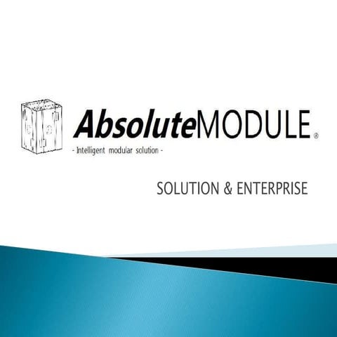 ABSOLUTE MODULE Pitch Presentation EN 2016 | PPTX | Business | Business ...