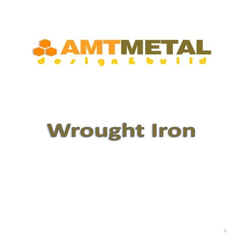 AMT Wrought Iron Catalog | PDF