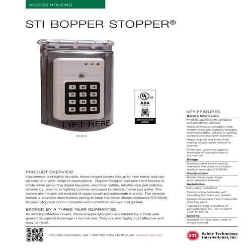 STI 6520S Data Sheet | PDF