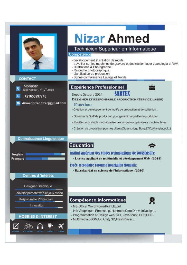 CV Nizar AHMED