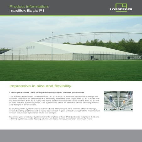 Maxiflex P1 brochure | PDF