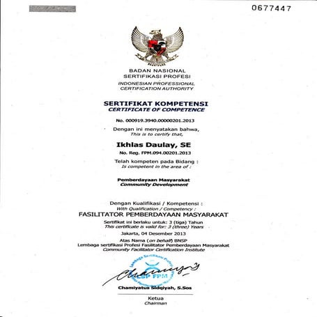 4a. Sertifikat LSP-FPM | PDF