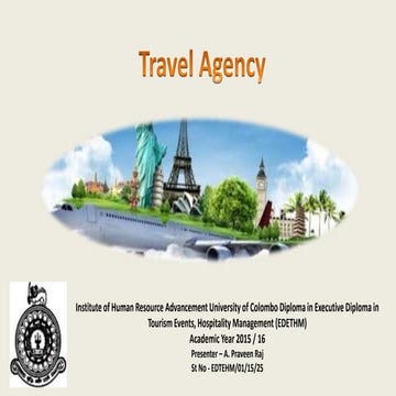 Travel Agency Operation | PPTX