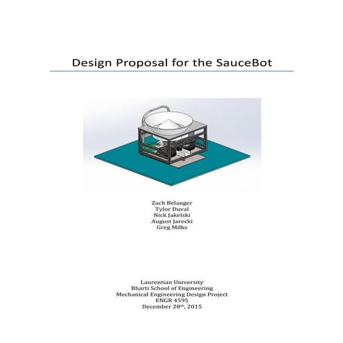 Design Proposal Capstone | PDF