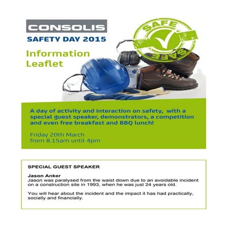 Staff Safety Day Flyer email | PDF