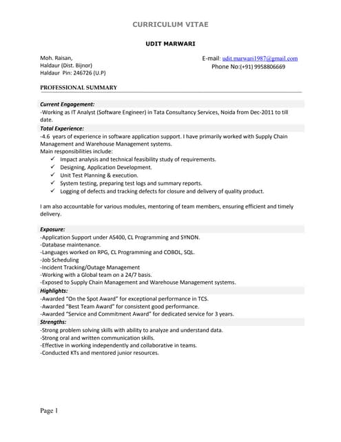 cv qatar new (1) | PDF