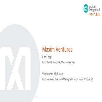 about-maxim-ventures | PDF