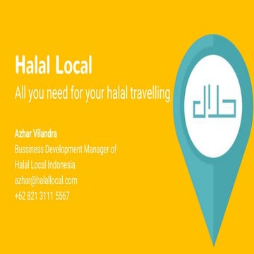 Company Profile Halal Local - The Hub for Halal Ecosystem | PDF