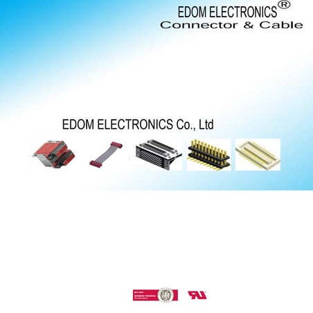 EDOM ELECTRONICS Catalogue melody@techedom.com