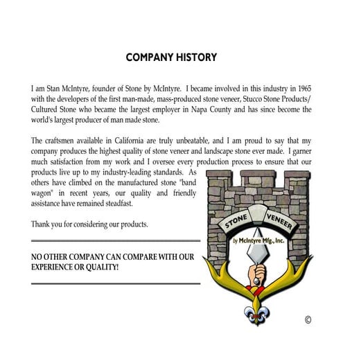 Company History | DOC