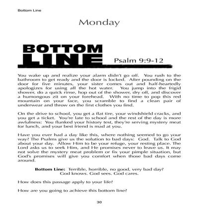 Psalm Devotional sample | PDF