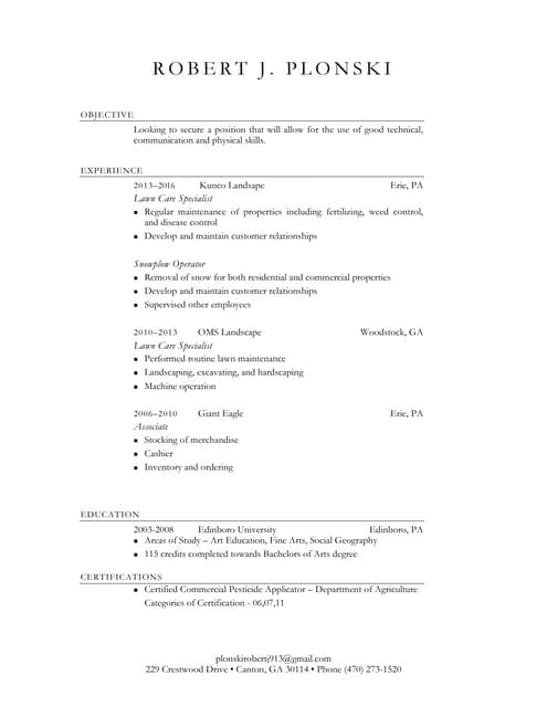 Roccos new resume (construction) | DOCX