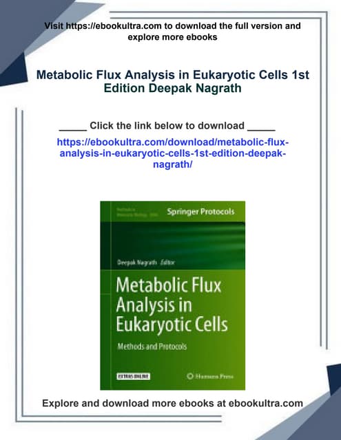 Metabolic flux analysis | PPTX | Endocrine and Metabolic Diseases | Diseases and Conditions