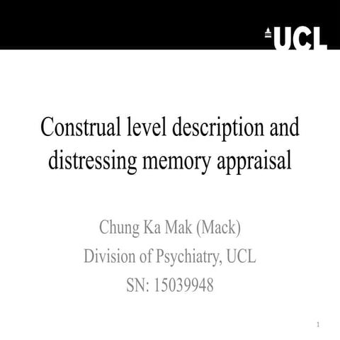 Chung Mak presentations