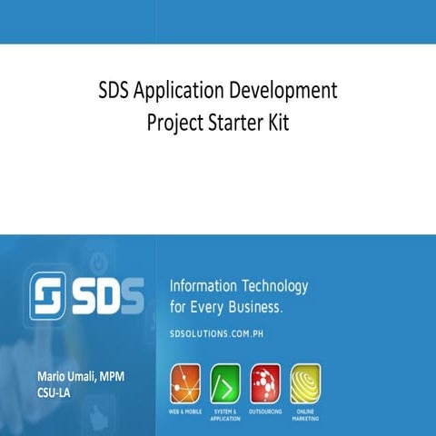 SDS App Dev Project Starter Kit | PDF