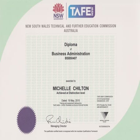 Diploma in Business Administration - Distinction | PDF