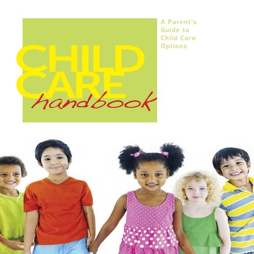 Final Child Care Handbook PDF | PDF