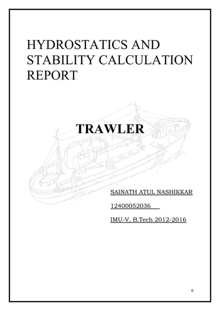 SHIP THEORY : Basics Of Ship Geometry : Lines Plan__by jishnu saji | PPSX