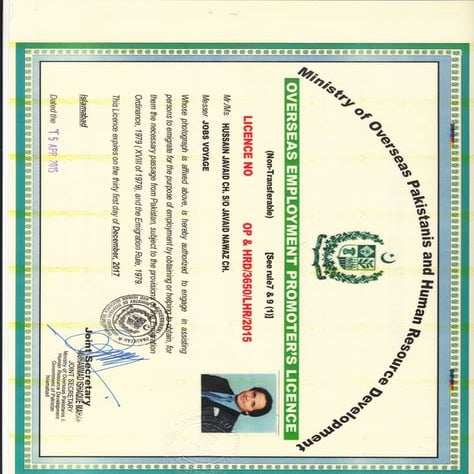 License Copy of Jobs Voyage Manpower | PDF