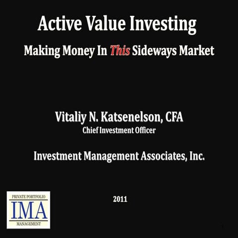 Active Value Investing by Vitaliy Katsenelson March-2011 | PDF | Stocks ...