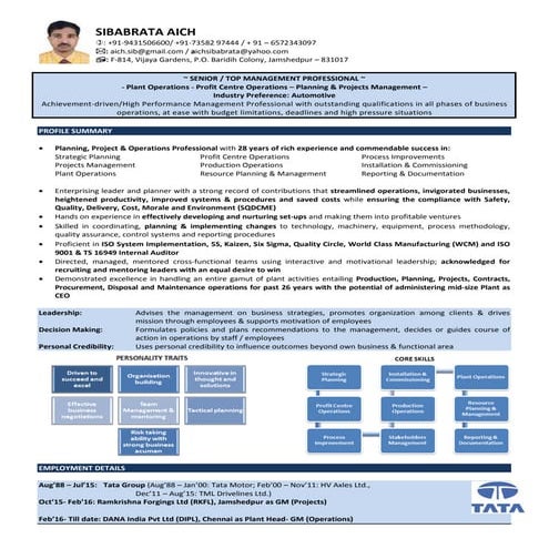 Resume Aich 240916 | PDF