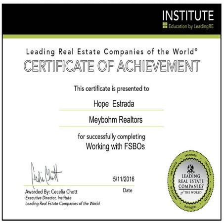 working with FSBO's | PDF