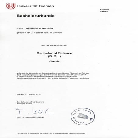 BA Degree Certificate | PDF