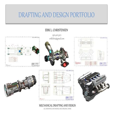 DRAFTING AND DESIGN PORTFOLIO | PPT