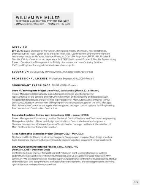 CWF_resume_042615 | DOC | Chemistry | Science