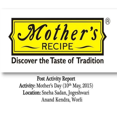 Mother's Day Celebration Report | PPSX