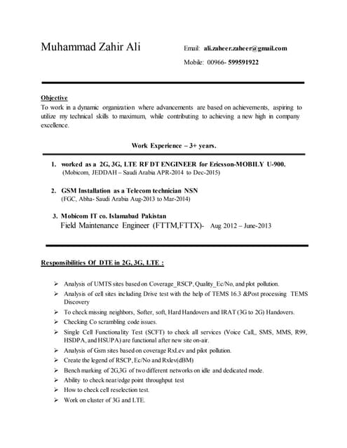 ifti cv (1) | PDF