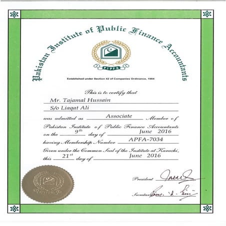 PIPFA Membership | PDF