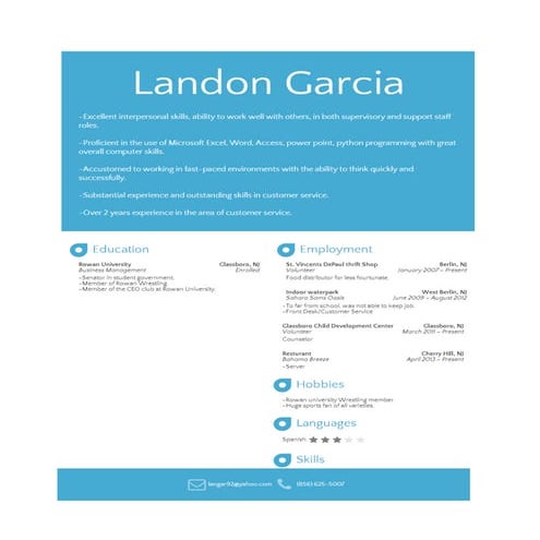 landon garcia resume | DOCX