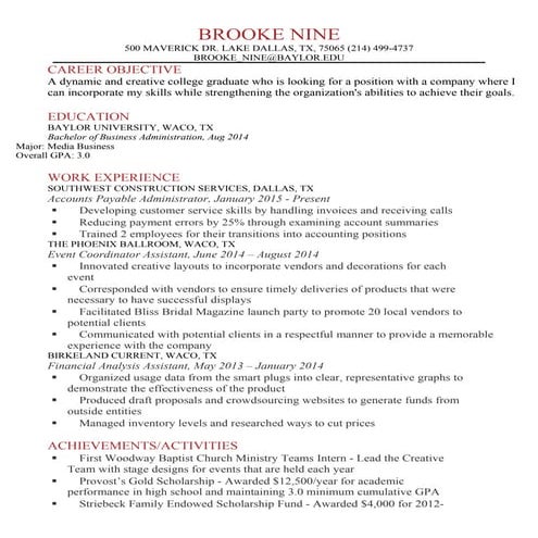 Joseph Mansour resume-- | PDF