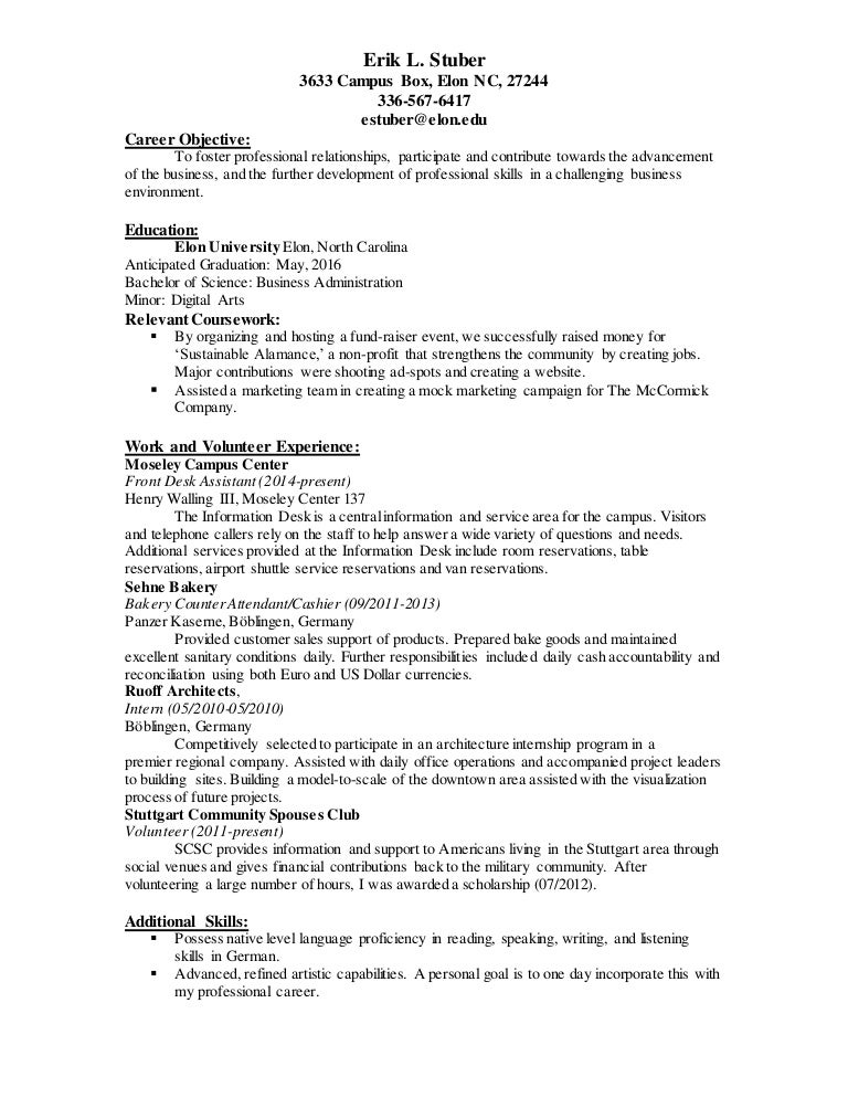 Stuber_Resume