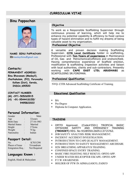 Nazim cv Camp Boss | DOC