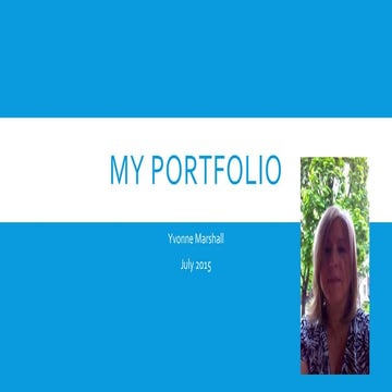 My portfolio without the video | PPTX