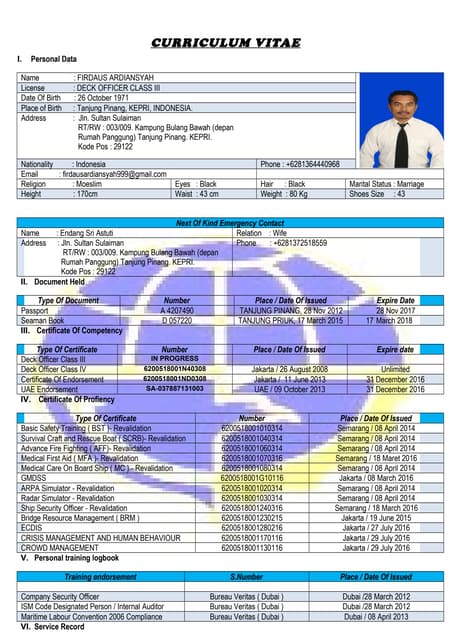 RESUME OF AHSANUL KABIR | DOC