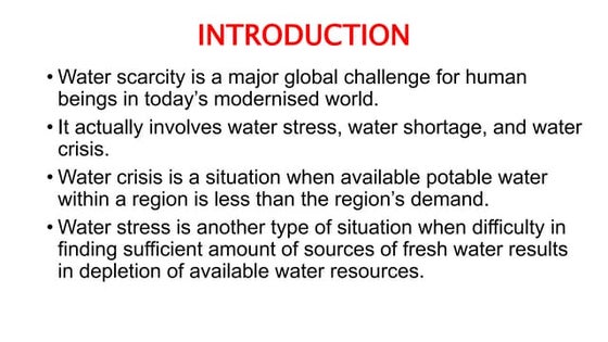 clean water and sanitation | PPT