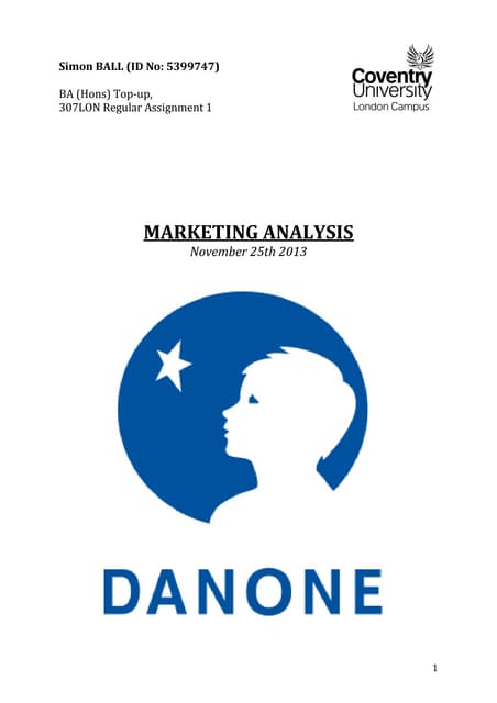 Danone Profile | PPT