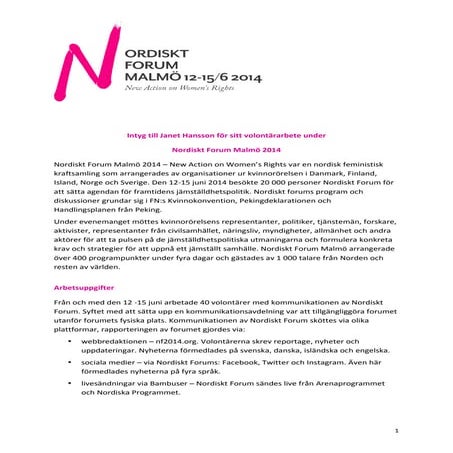 Intyg (NF2014) | PDF