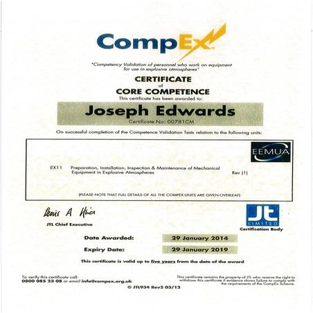 Compex EX11 | PDF
