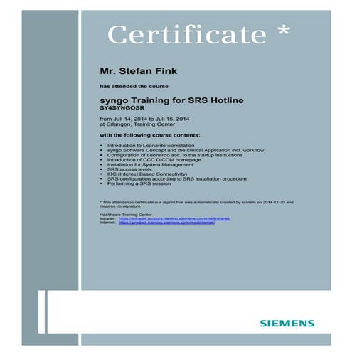 syngo_training | PDF