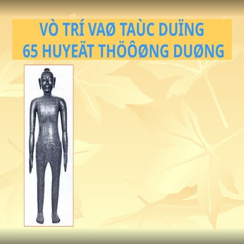 65 huyet thuong dung.ppt65 huyet thuong dung.ppt65 huyet thuong dung.ppt