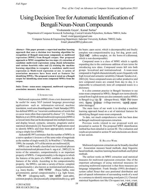 Question Classification using Semantic, Syntactic and Lexical features | PDF