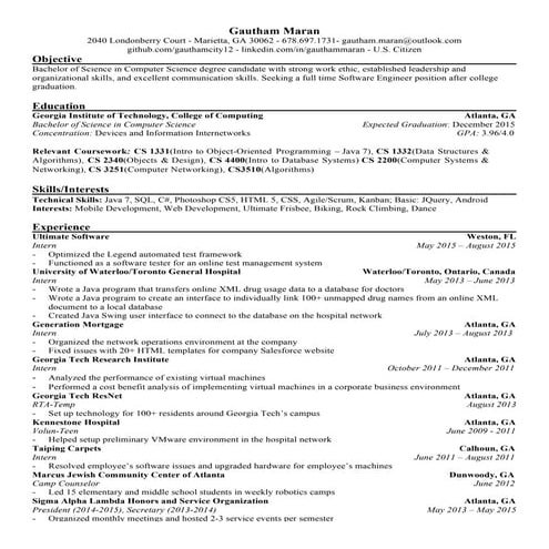 Chery's resume | PDF