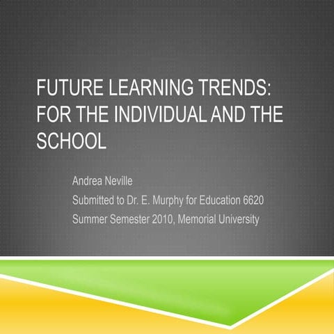 Future Learning Trends | PPTX