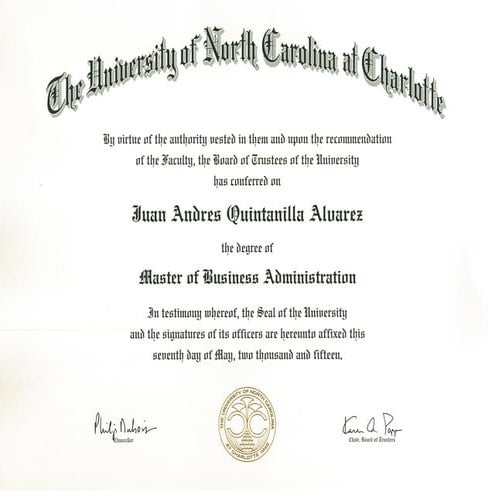 MBA GBS UNC Charlotee f-r | PPT