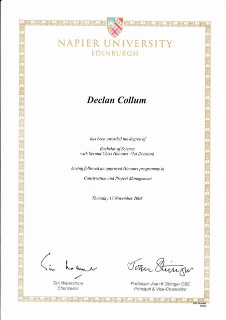 GMIT Year 1 Reults | PDF | Education