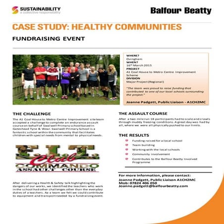 Fundraising Event Case Study | DOCX